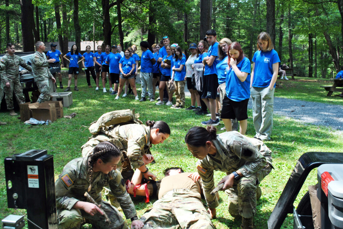 EMS camp graduates 28 teens | News, Sports, Jobs - The Express